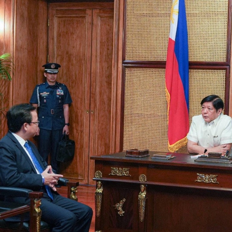 Philippine President Marcos confronts Chinese envoy over laser incident at sea | South China ...
