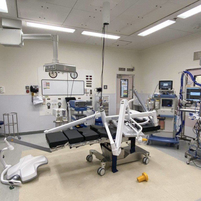 Surgical light maker embroiled in Hong Kong safety scare over falling ...