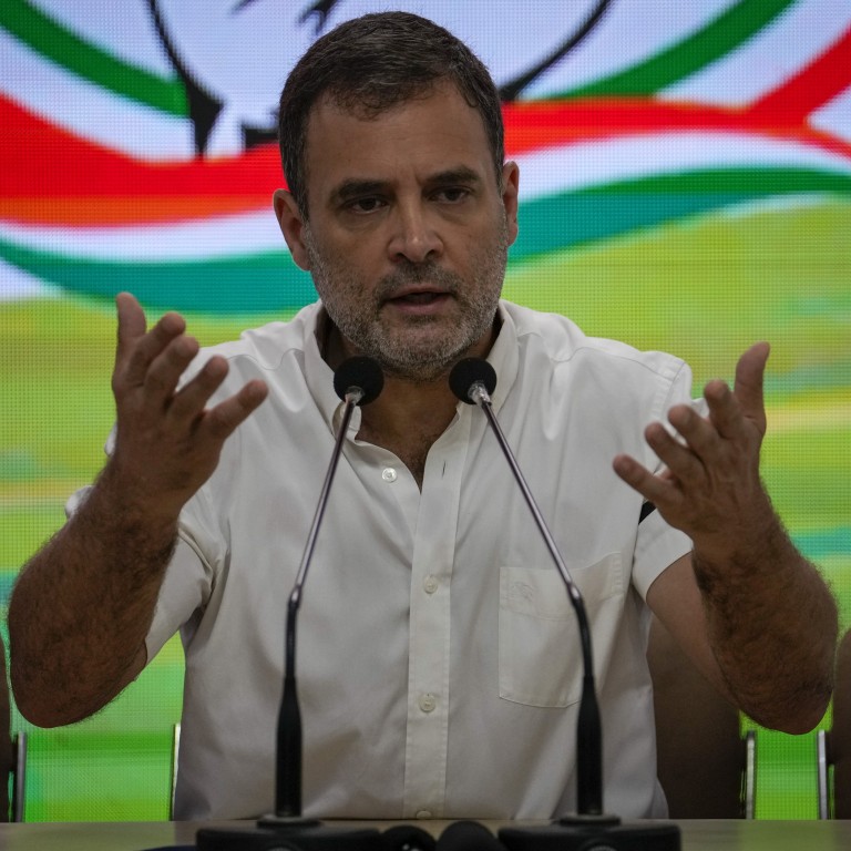 India’s Congress leader Rahul Gandhi gets 2-year jail for defamation | South China Morning Post