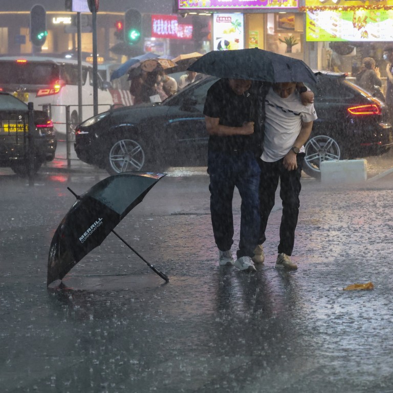 Medical services disrupted amid Hong Kong’s 1st amber rainstorm warning ...