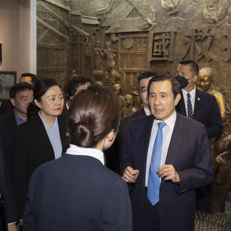 Former Taiwanese leader Ma Ying-jeou in Shanghai as PLA Navy launches ...