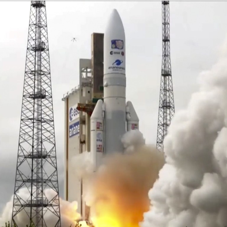 Spacecraft Taking Off The Explorer