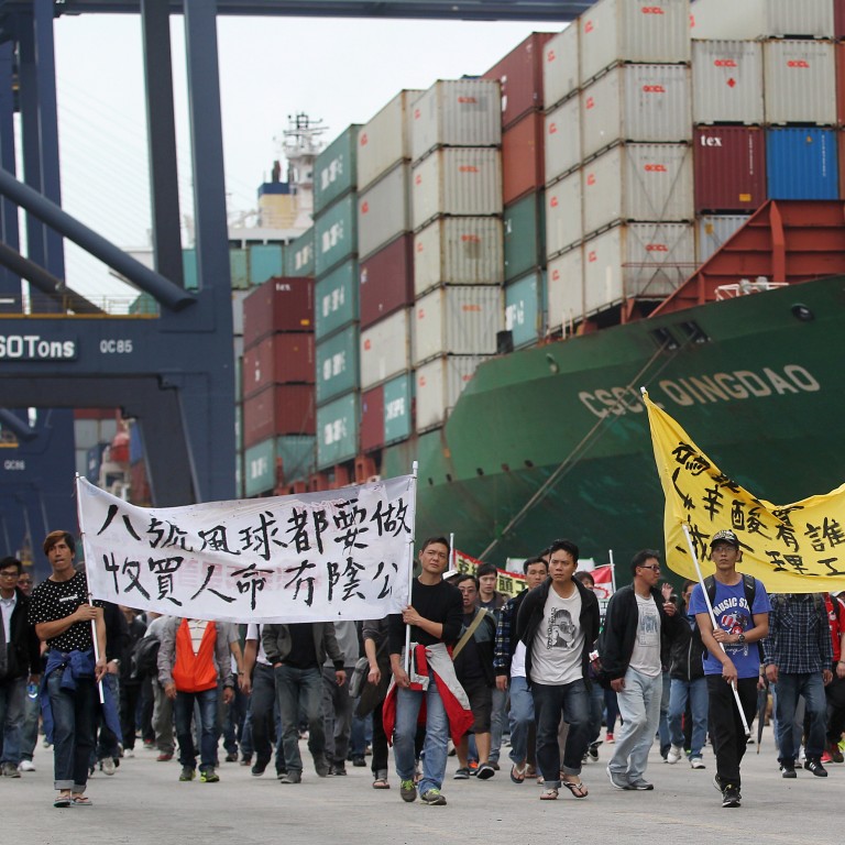 Hong Kong protests: labour rights advocates lament uncertain future 10 ...