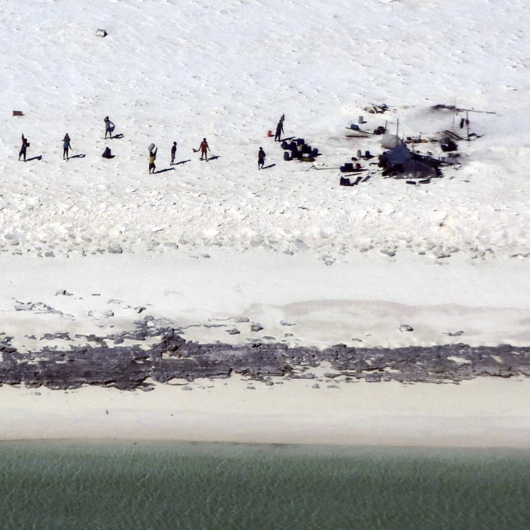 Cyclone strands Indonesian fishermen on remote desert island off ...