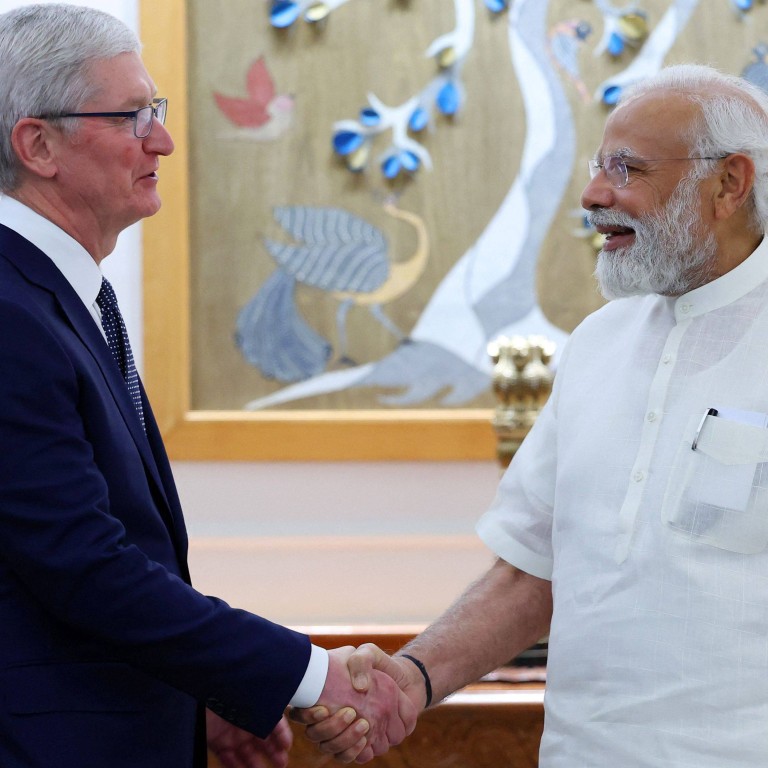 India sees Apple nearly tripling investment after Cook-Modi meeting ...