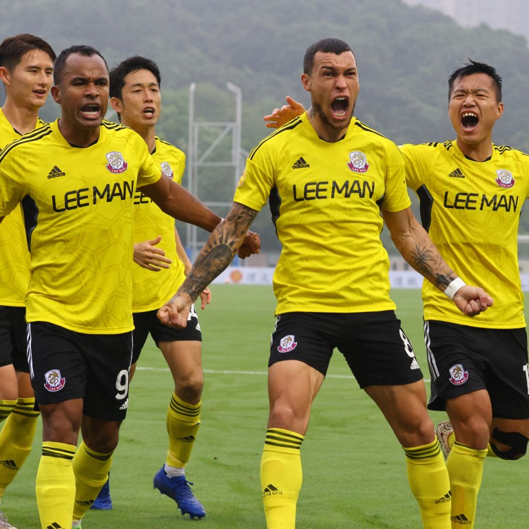 Hong Kong Premier League: Lee Man thrash Sham Shui Po to take title race down to wire, will face ...