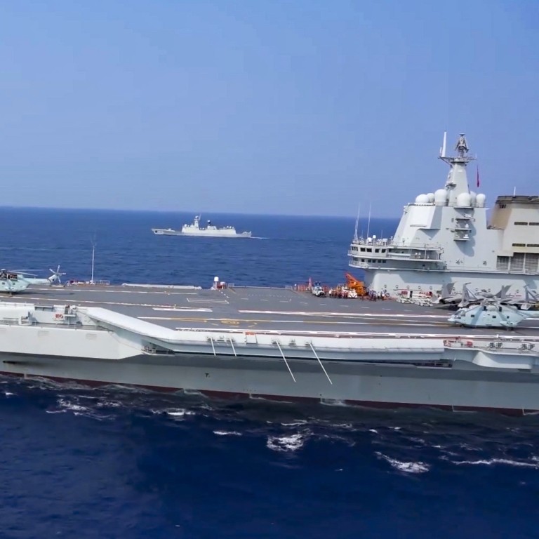 China says Shandong aircraft carrier handled foreign reconnaissance ...