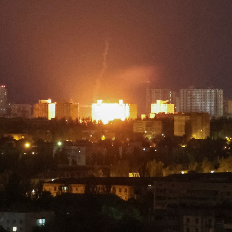 Russia attacks Ukraine with huge drone swarm ahead of Victory Day ...