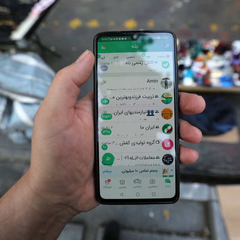 As net tightens, Iranians pushed to take up home-grown apps | South ...