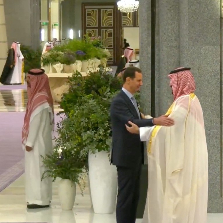 Syria’s Assad gets warm welcome at Arab summit after years of isolation ...