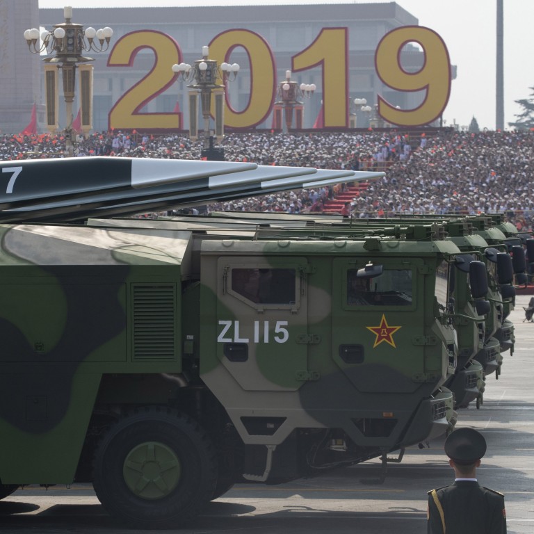 China’s advanced DF-27 hypersonic missile which can strike parts of US ...