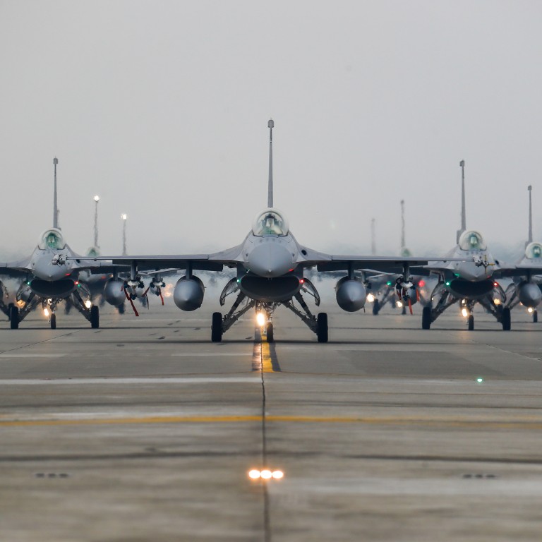 Under PLA pressure, Taiwan’s F-16V fighter jets get new US missiles ...
