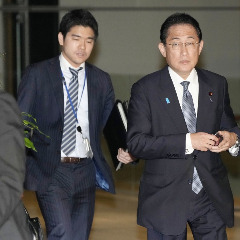Japan PM Fumio Kishida’s son to resign as secretary after ...