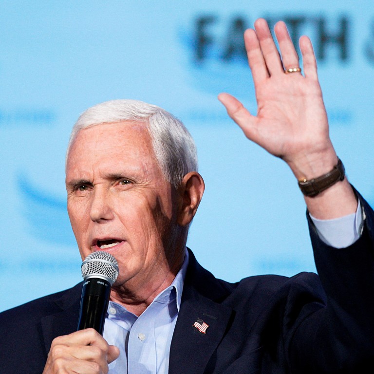 Ex-US VP Mike Pence takes on Donald Trump, his former boss, for 2024 ...