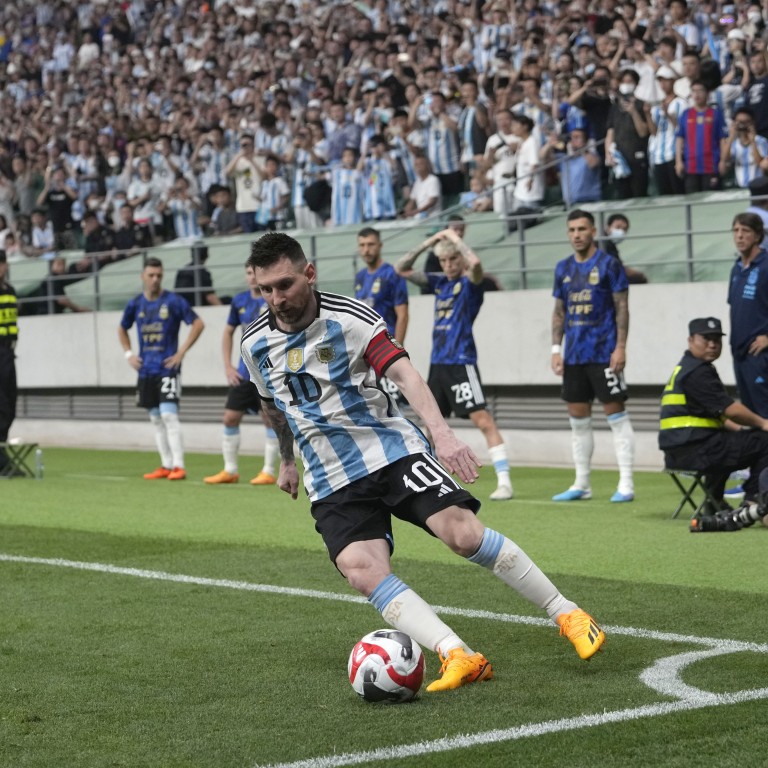 China fans treated to some Messi magic as Argentina superstar scores ...