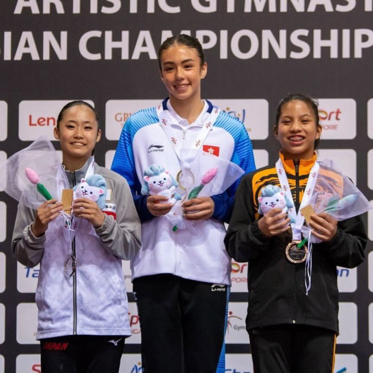 Teen gymnast Amber Ward eyes Olympics after opting to represent Hong ...