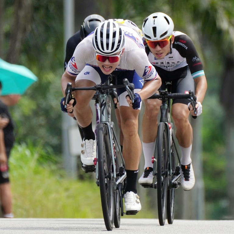 Cyclists Ng Pak-hang, Ceci Lee Sze-wing crowned Hong Kong road race ...