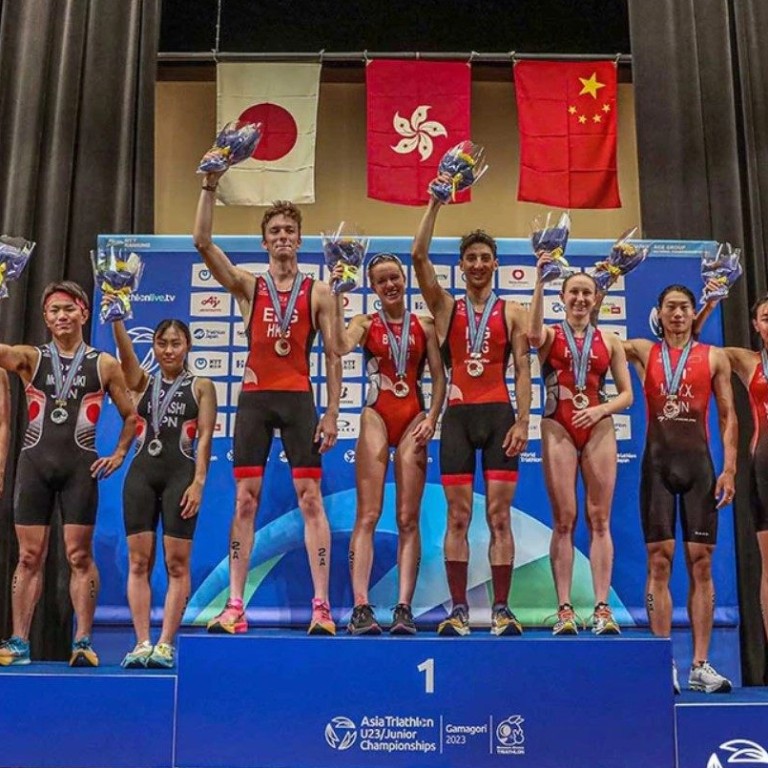Hong Kong triathletes claim team gold at Asian U23 Championships, while ...