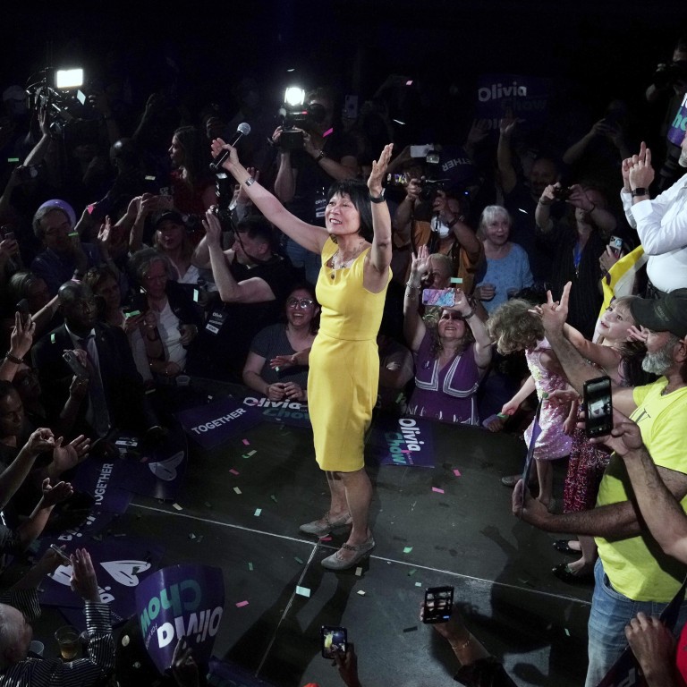 Canada’s largest city Toronto elects Hong Kong-born Olivia Chow as ...