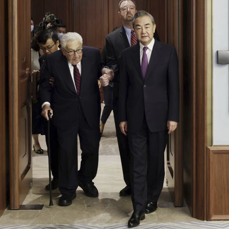 China’s Wang Yi calls for ‘Kissinger-style diplomatic wisdom’ as ...