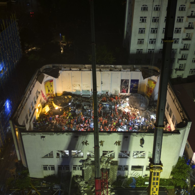 China school gym collapse: Qiqihar officials apologise for fatal foof ...