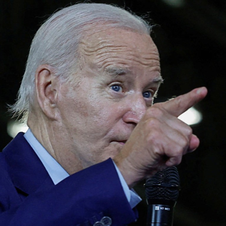 Joe Biden jokes that Republicans may impeach him because inflation is ...