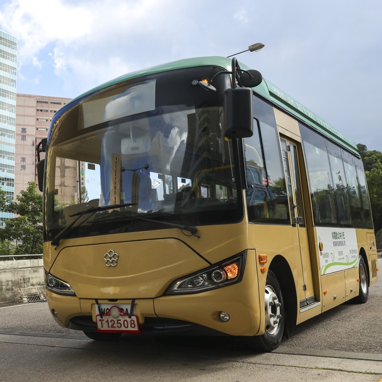 Hong Kong-built first electric public minibus to hit road by end of ...