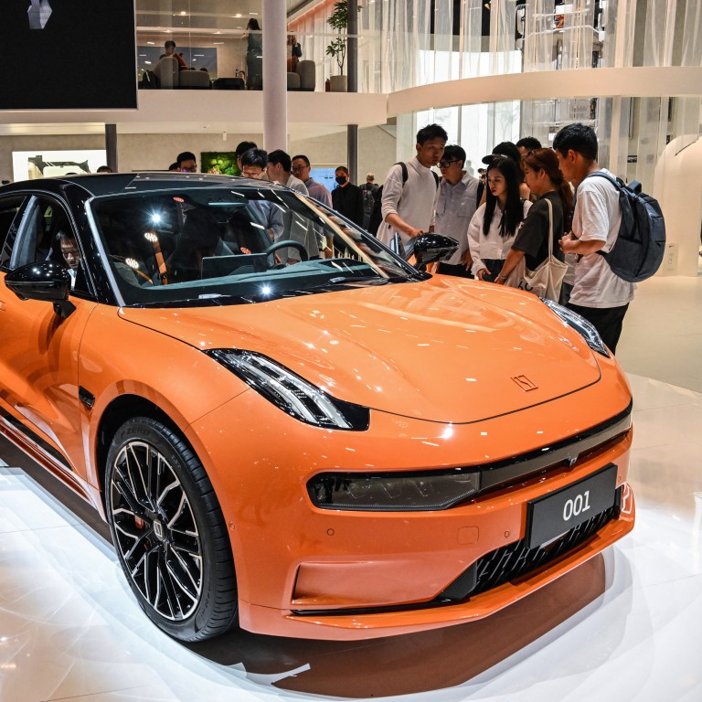China’s Geely reveals first-half profit, rising revenue at high-end EV ...