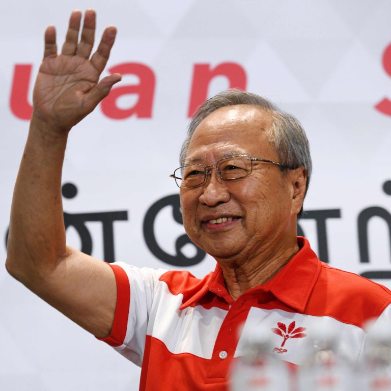 Singapore presidential election: opposition politician Tan Cheng Bock ...