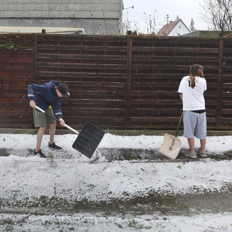 Hail causes massive damage in southern German town, disaster declared ...