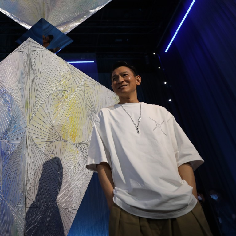 Meet Andy Lau, artist. Actor and Cantopop star shows off a new string ...