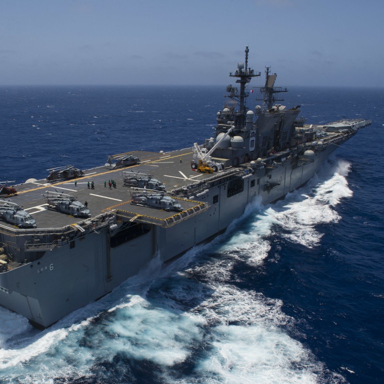 US Navy group heading for Yellow Sea in biggest show of strength near ...