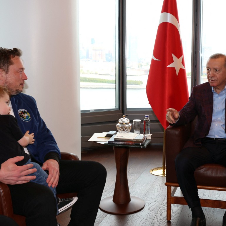 Turkey’s Erdogan lobbies Elon Musk for new Tesla factory | South China ...