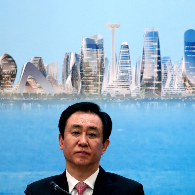 Detention of China Evergrande founder Hui Ka-yan ‘a signal Beijing won ...