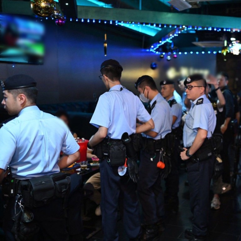 Hong Kong police arrest 46 people in anti-triad operation triggered by ...