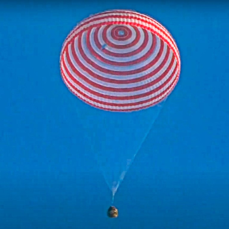 ‘Good to be home,’ Chinese astronauts say after landing with hole in ...