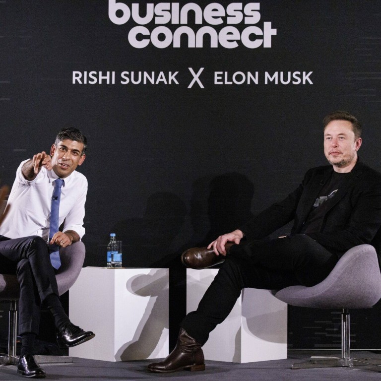 Elon Musk and Rishi Sunak chat China, killer robots and the meaning of ...