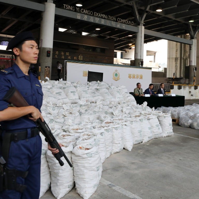 Hong Kong Customs Seizes Hk640 Million Worth Of Crystal Meth Camouflaged As Snail Shells From