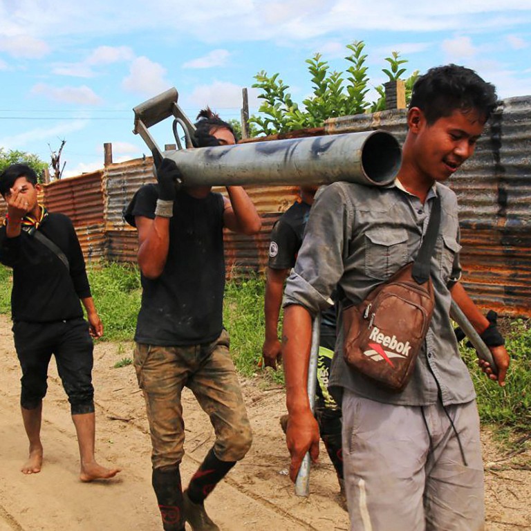 In Myanmar, anti-junta forces claim capture of first administrative ...