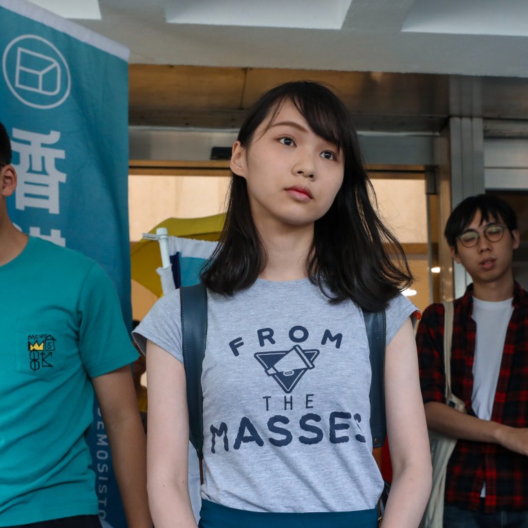 Hong Kong activist Agnes Chow’s decision to jump bail disappoints those ...