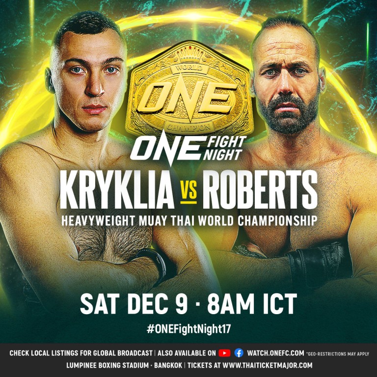 ONE Fight Night 17: Roberts looking beyond ‘explosive’ clash with ...