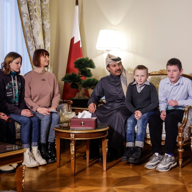 Ukraine war: 6 Ukrainian children returned from Russia thanks to Qatari ...