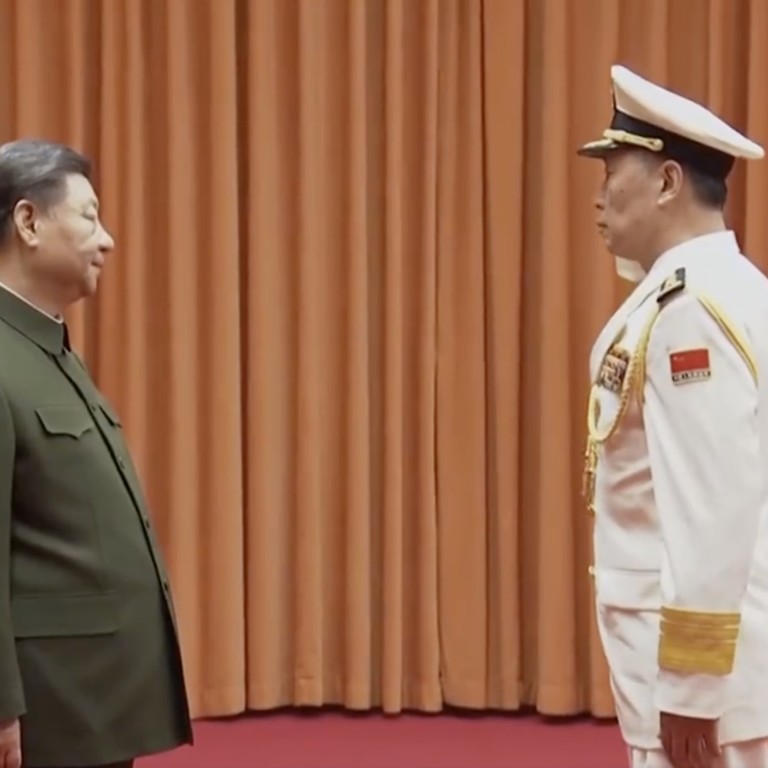 China names submariner Hu Zhongming as top PLA Navy commander | South ...