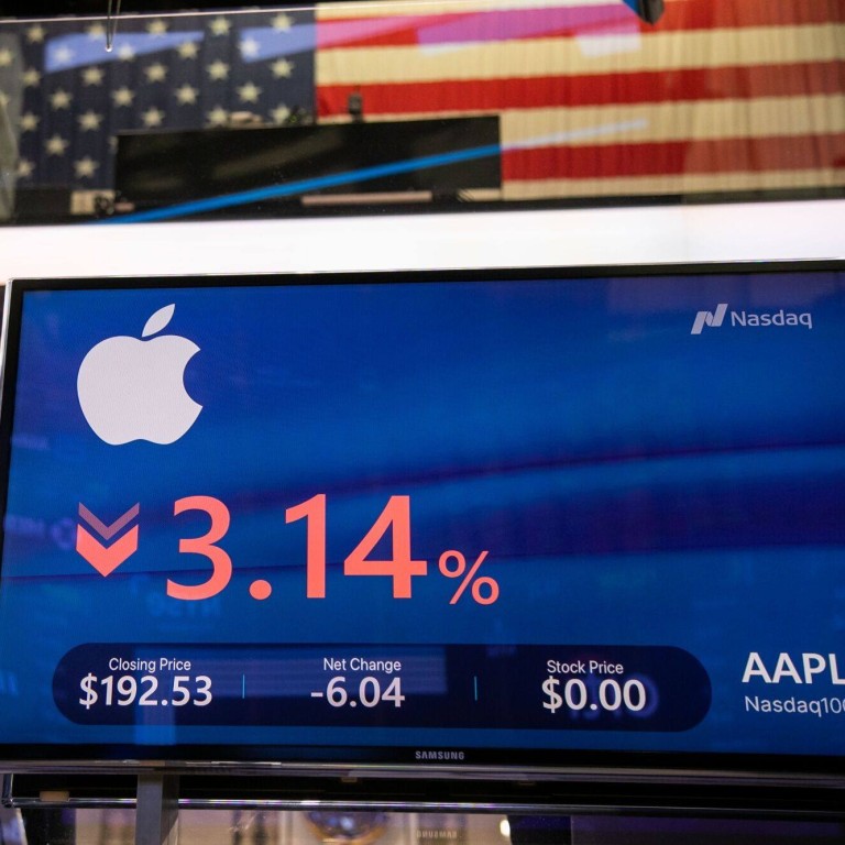 Apple hits 7-week low after Barclays downgrade on demand concerns ...