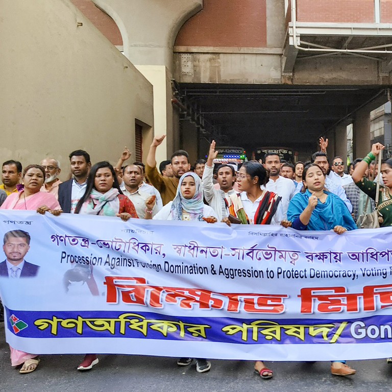 Bangladeshis launch ‘India Out’ campaign over New Delhi’s alleged ...
