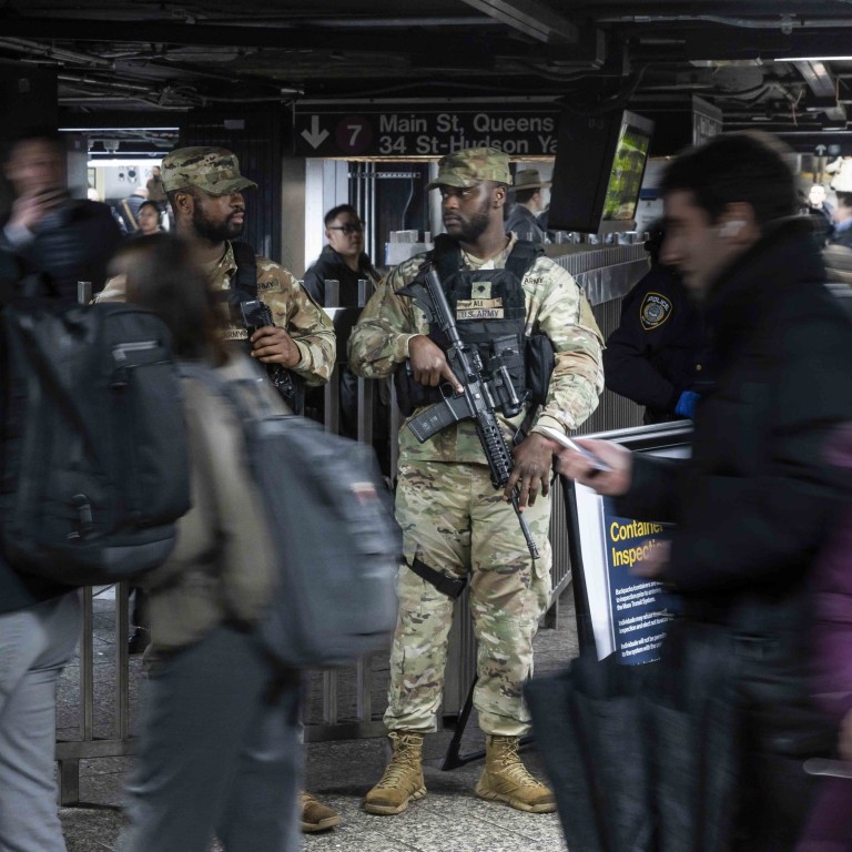 New York deploys National Guard to subways after rash of violent crimes ...