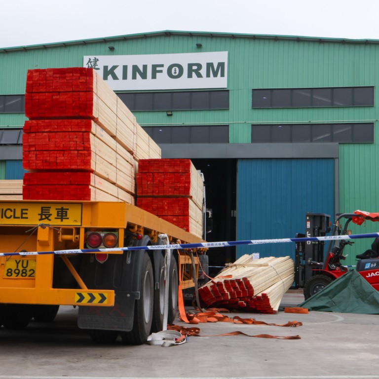 Hong Kong truck driver killed in industrial accident at timber factory ...