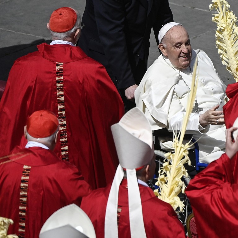 Pope Francis skips Palm Sunday homily at start of busy Holy Week that ...