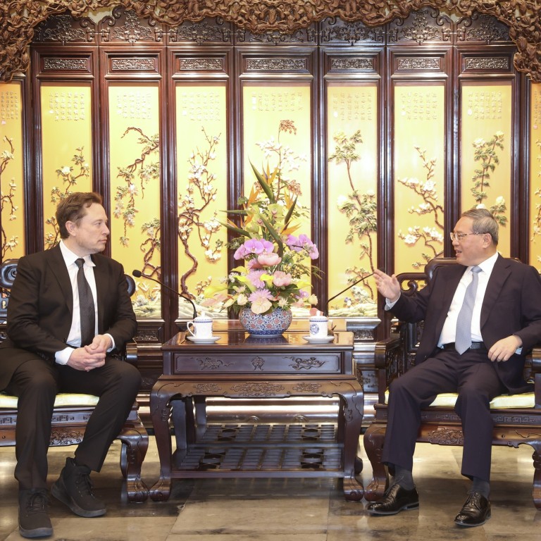 Premier Li Qiang meets Elon Musk in Beijing, raising hopes of Tesla’s ...