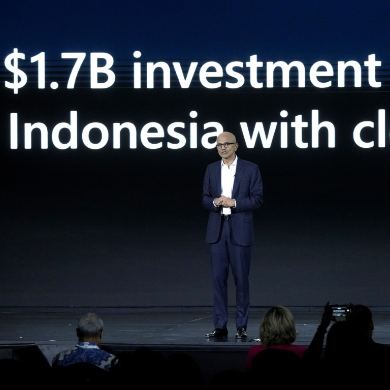 Microsoft CEO unveils US$1.7 billion outlay over four years in ... Microsoft CEO unveils US$1.7 billion outlay over four years in ...
